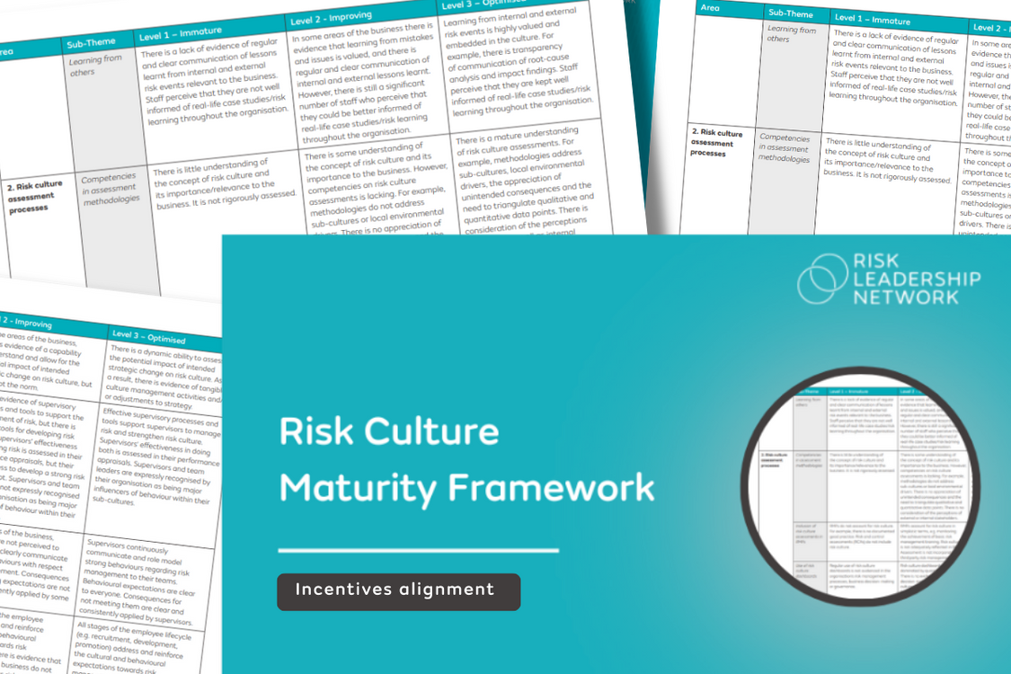 Download | Risk Culture Maturity Framework | Incentives alignment Download | Risk Culture Maturity Framework | Incentives alignment